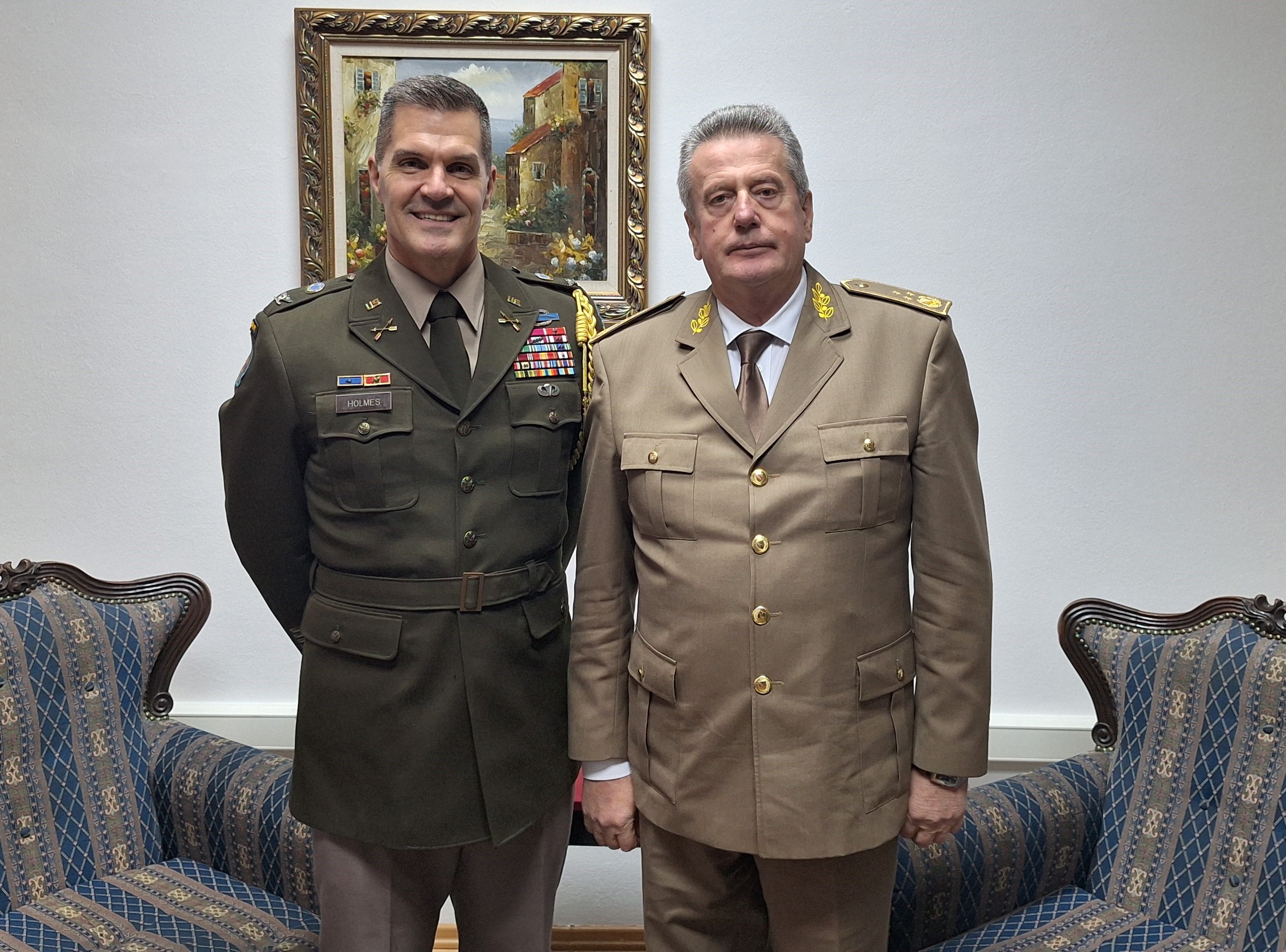 Sastanak načelnika ZŠ OS BiH sa vojnim atašeom SAD-a