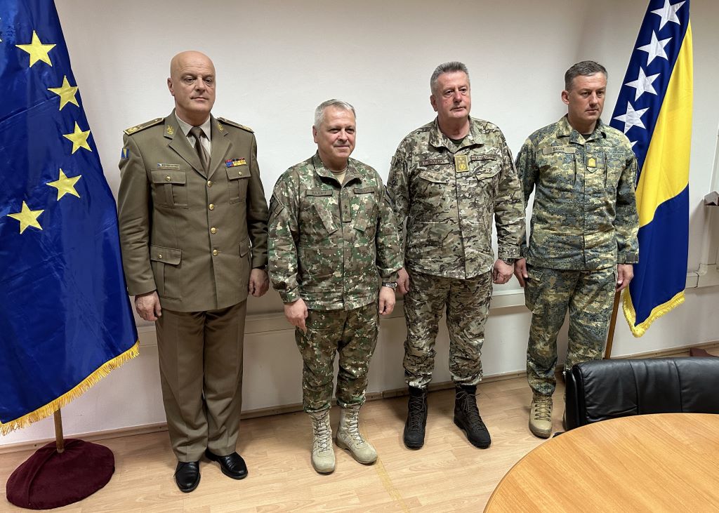 Nastupna posjeta komandanta EUFOR-a u Bosni i Hercegovini Zajedničkom ...