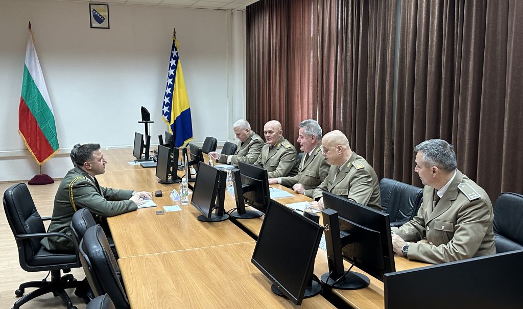 Posjeta vojnog atašea Republike Bugarske ZŠ OS BiH